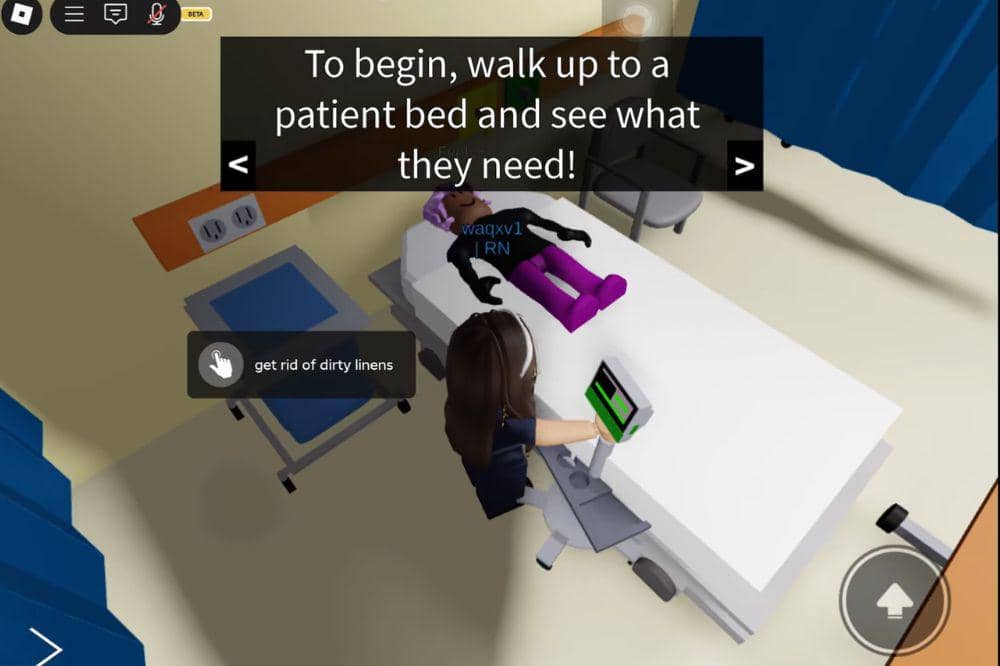 Cara Bermain CNA Simulator di Roblox untuk Pemula | Popmama.com