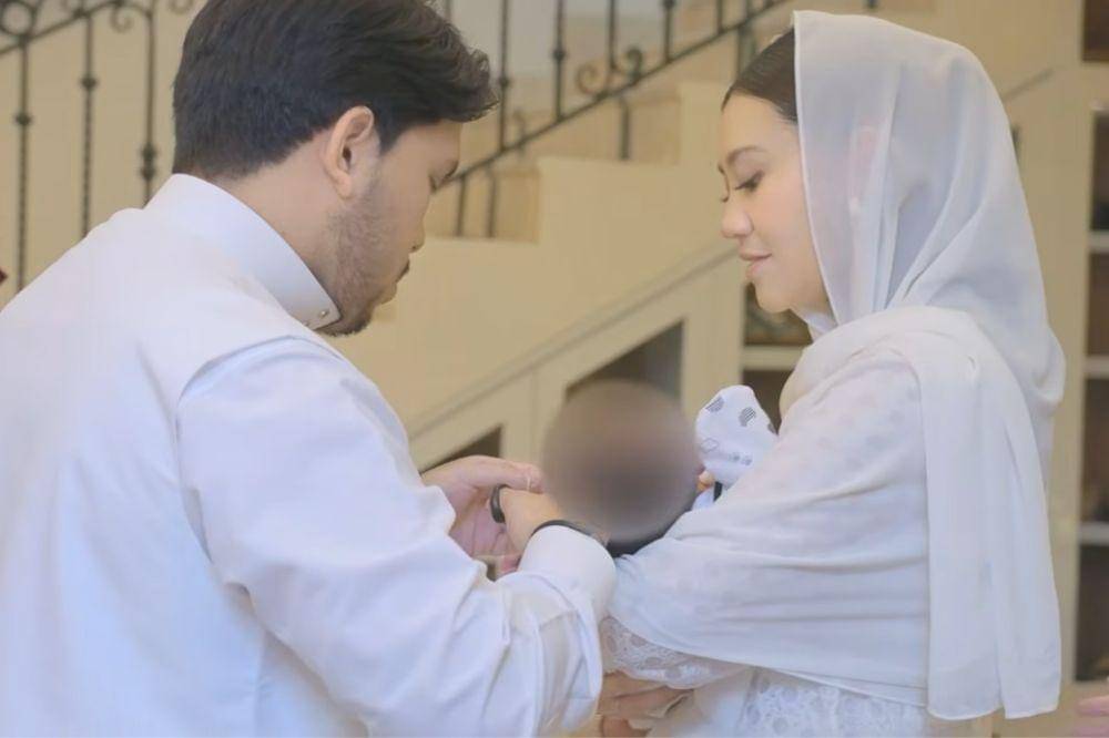 7 Momen Akikah Baby Arash Anak Aaliyah Massaid dan Thariq Halilintar | Popmama.com