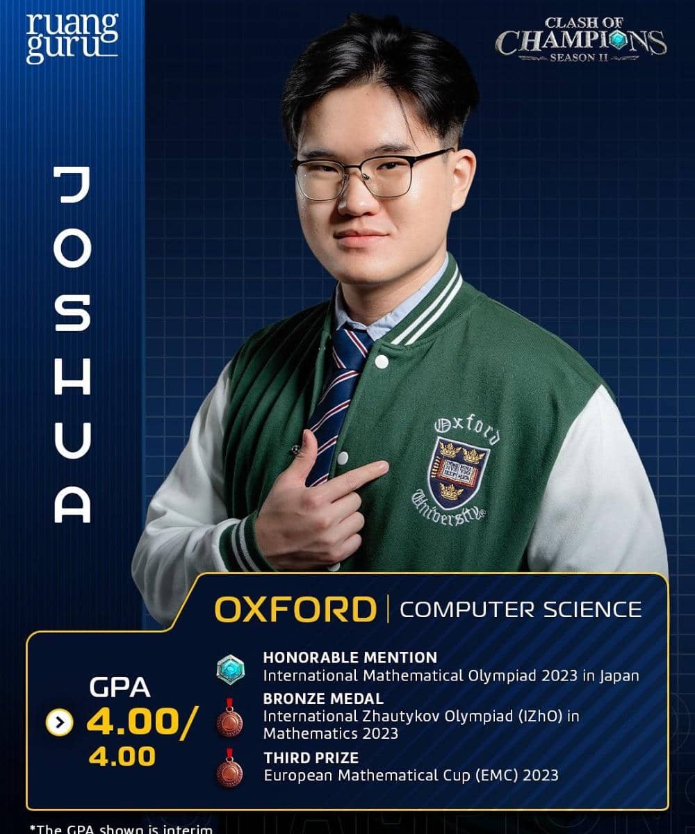 Profil dan Biodata Joshua Clash of Champions 2 | Popmama.com