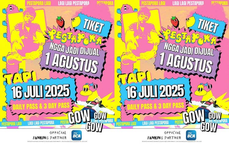 Resmi Rilis, Segini Harga Tiket Pestapora 2025 | Popmama.com