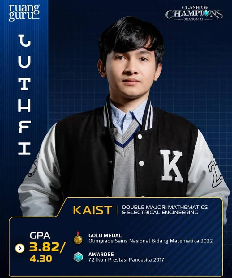 Cara Luthfi Clash of Champions 2 Tembus KAIST | Popmama.com