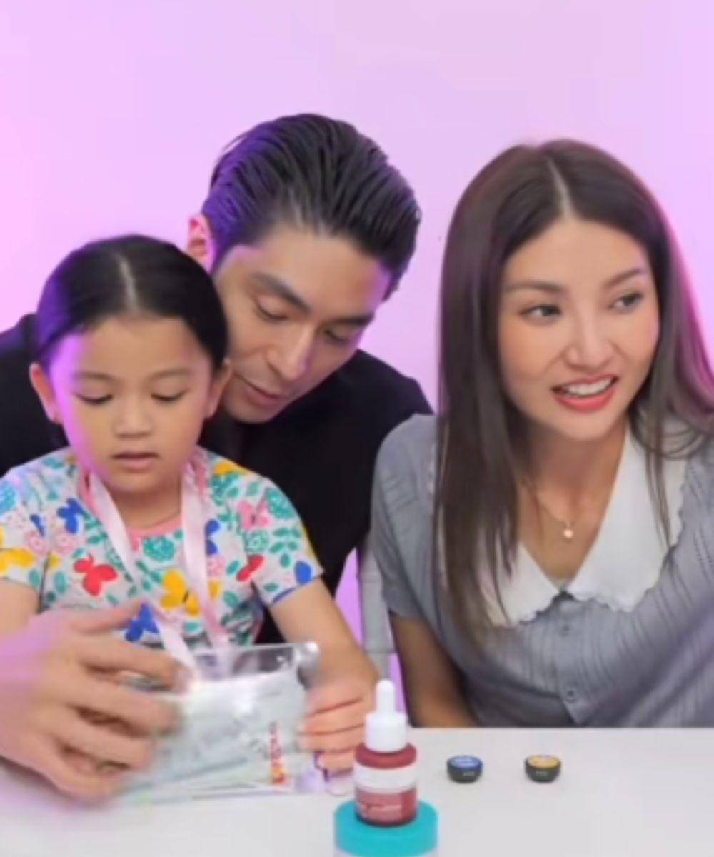 7 Kedekatan Anak Sarwendah dengan Giorgio Chandra, Manis dan Hangat | Popmama.com