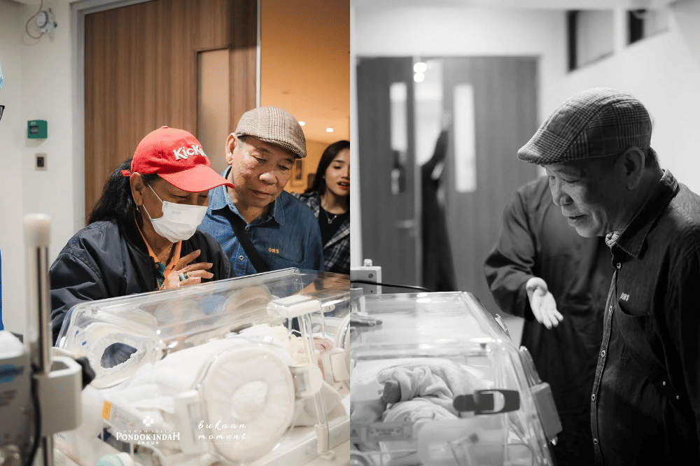 Momen Baby Andrew Raxy Neil Bersama Kakek dan Neneknya | Popmama.com