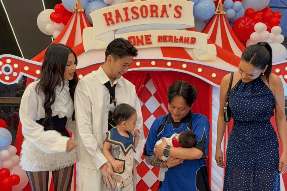 Momen Baby Andrew di Ultah Kaisora Anak Teman Erika Carlina, Curi ...
