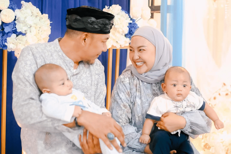 7 Foto Raffi dan Raffa Anak Kembar Mpok Alpa, Siapa yang akan Mengasuh? | Popmama.com