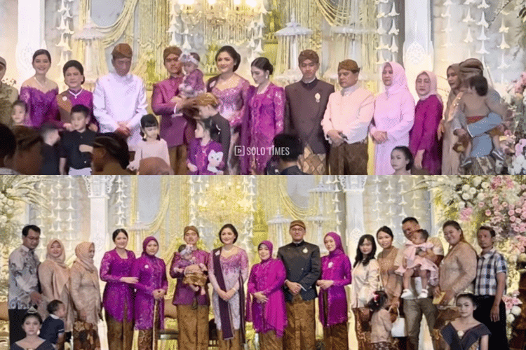 Momen Tedak Siten Bebingah Anak Erina Gudono dan Kaesang Pangarep ...