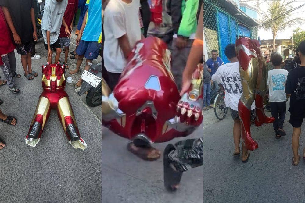 Harga Patung Iron Man di Rumah Ahmad Sahroni yang Digeruduk Massa | Popmama.com