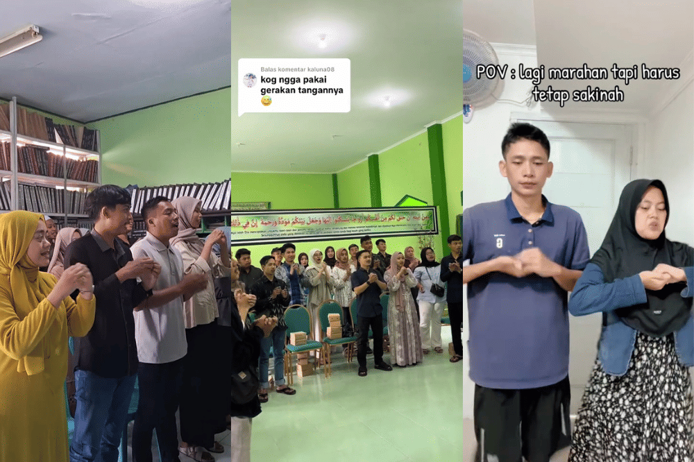 Lirik Lagu Tepuk Sakinah, Jadi Tren usai Viral di TikTok | Popmama.com