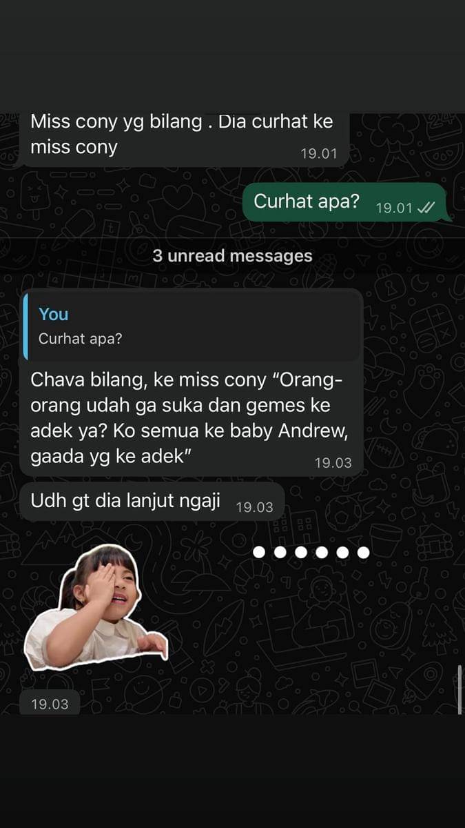 Momen Rachel Vennya Gendong Andrew Anak Erika Carlina, Chava Cemburu ...