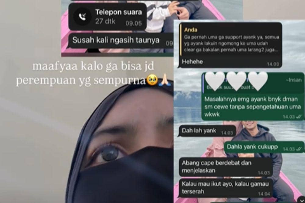 Merasa Disembunyikan, Wardatina Mawa Spill Isi Chat Insanul Fahmi ...