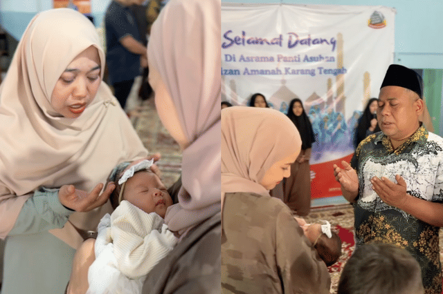 Momen Akikah Kagiya Anak Keempat Marsha Natika, Penuh Khidmat | Popmama.com