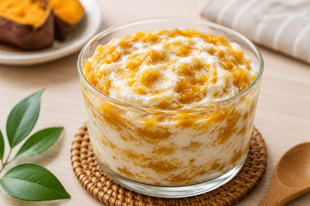 Resep Ubi Cilembu Greek Yoghurt untuk Ibu Hamil, Rasanya Mirip ...