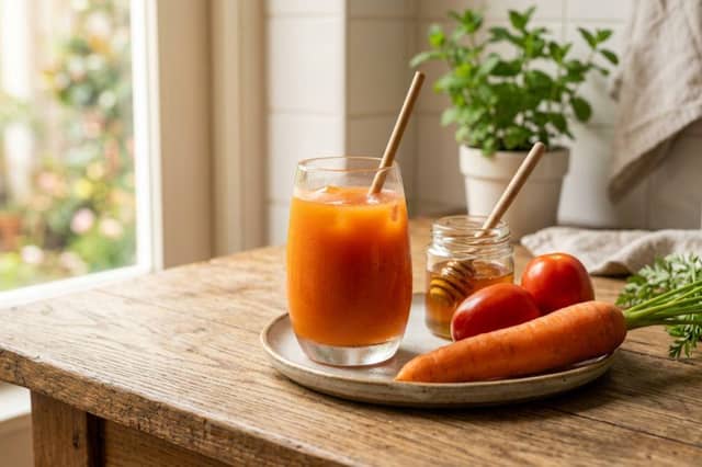 Resep Jus Wortel Tomat untuk Kulit Glowing Alami | Popmama.com